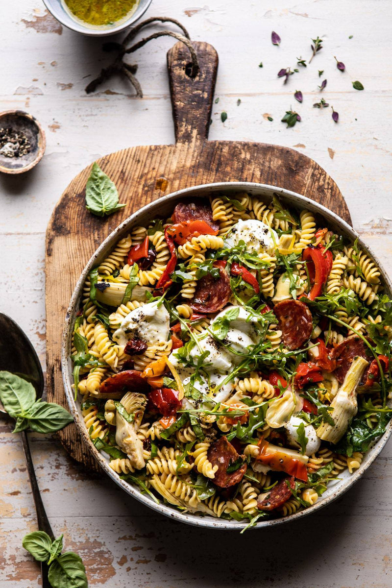 Healthy Pasta: Antipasto Pasta Salad | The Brand Decò