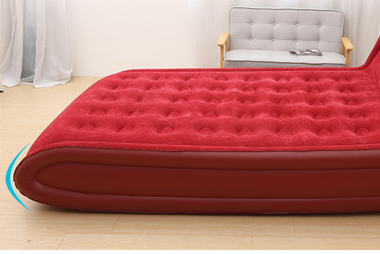 Inflatable Bed Sofa Bedroom Furniture With Electric Pump Soft Elastic ...