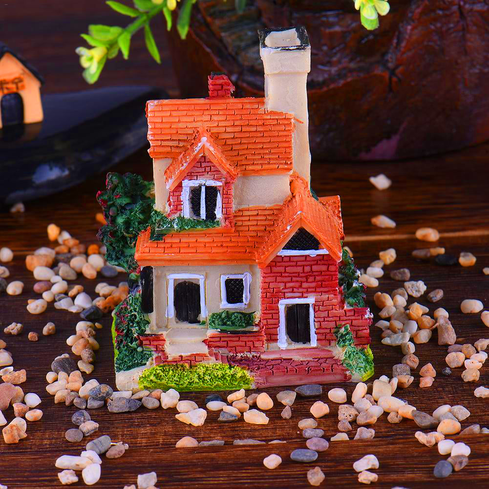Miniature Castle House | Resin Castle House Micro Decoration | The Bra ...